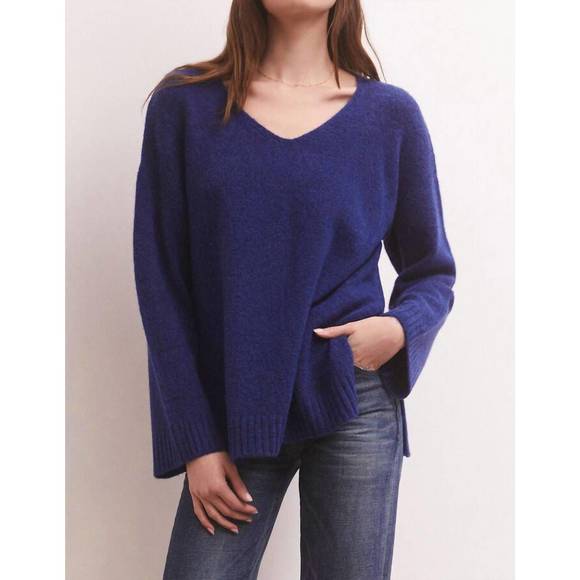 Z Supply | Sweaters | New Z Supply Modern Sweater In Space Blue | Poshmark
